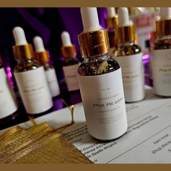 FMG Hoodoo Conjure Oil | Lust and Passion Oil | Intimate Attraction Ri ...