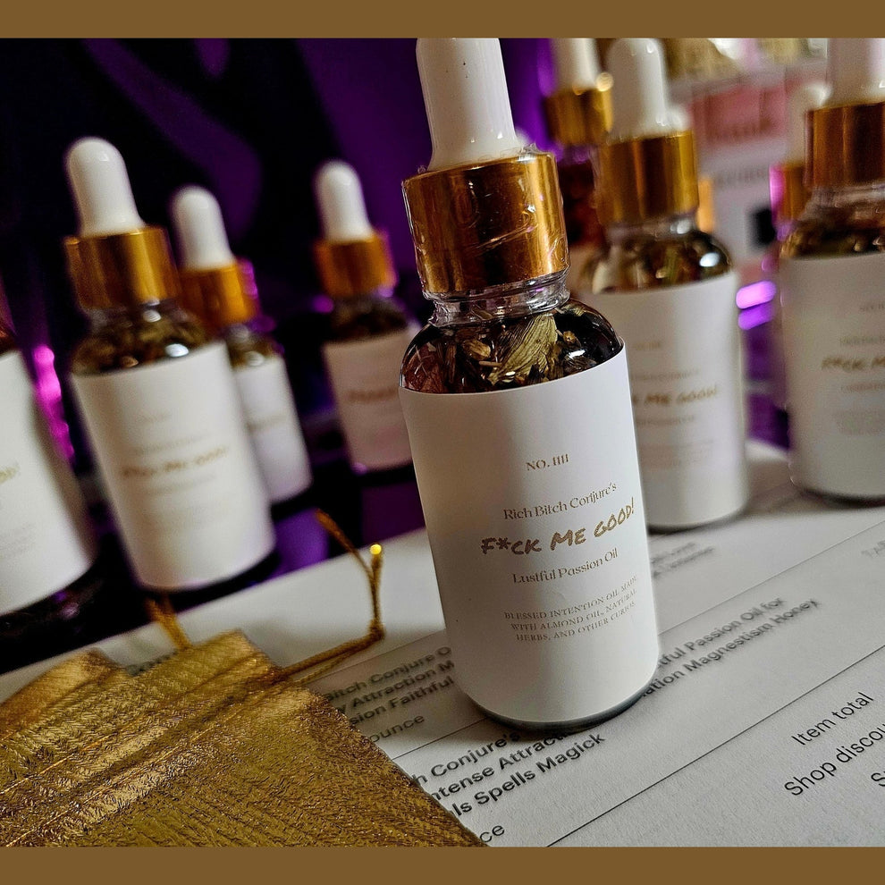FMG Hoodoo Conjure Oil | Lust and Passion Oil | Intimate Attraction Ri ...