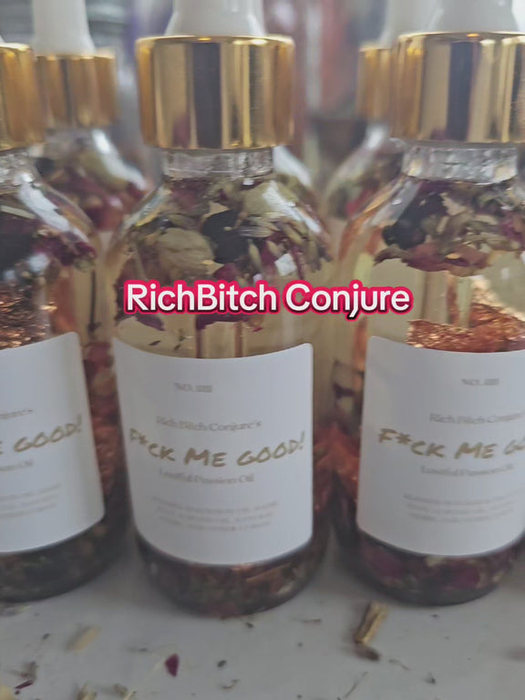 FMG Hoodoo Conjure Oil | Lust and Passion Oil | Intimate Attraction Ri ...